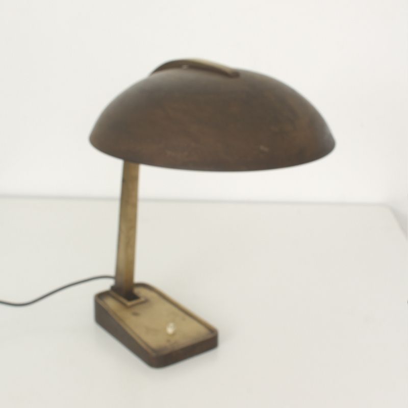 Art Deco Brass Table Lamp For Sale At Pamono